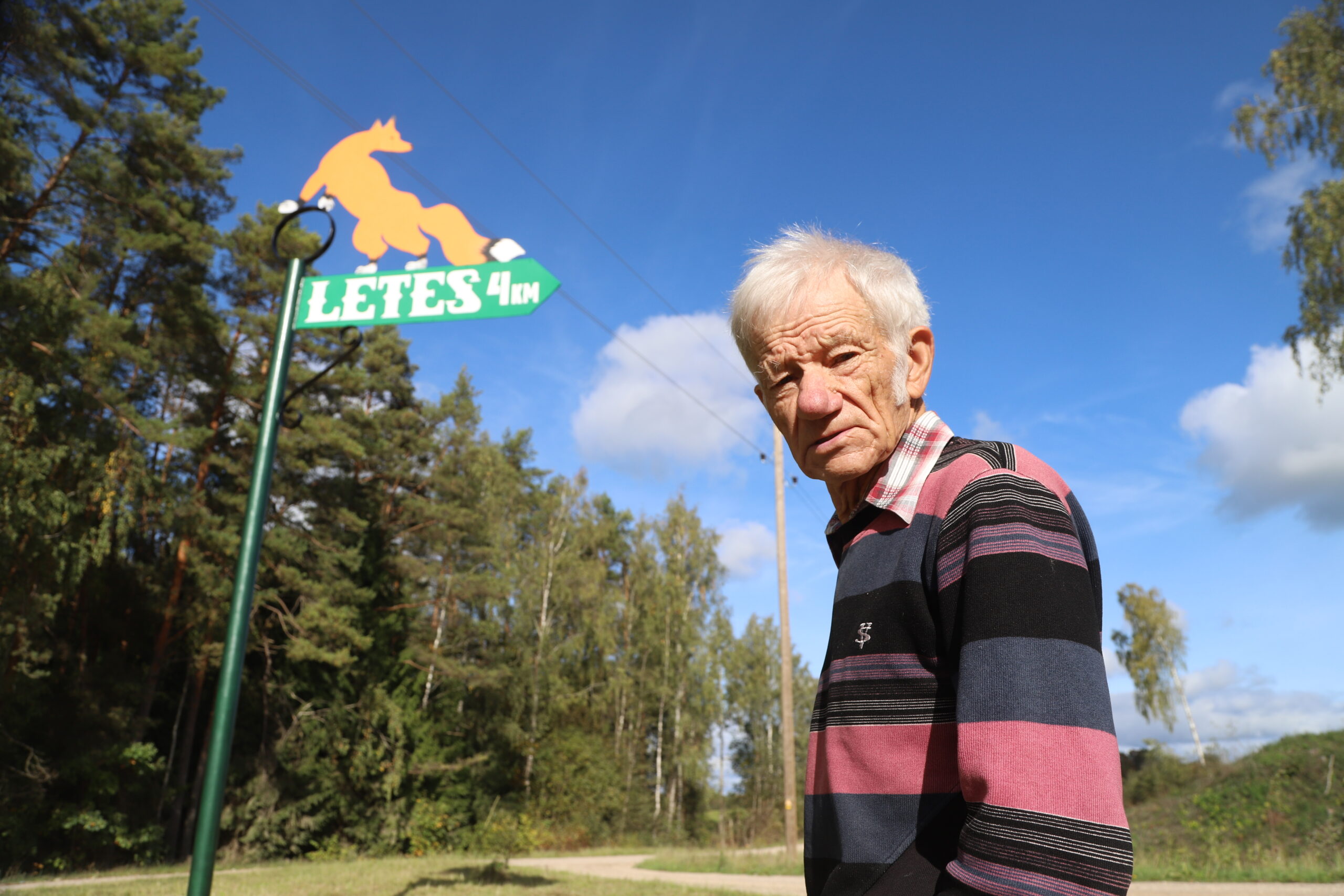 Atjauno ciema simbolu - norāde uz Letēm ir pašu vietējo iedzīvotāju ...